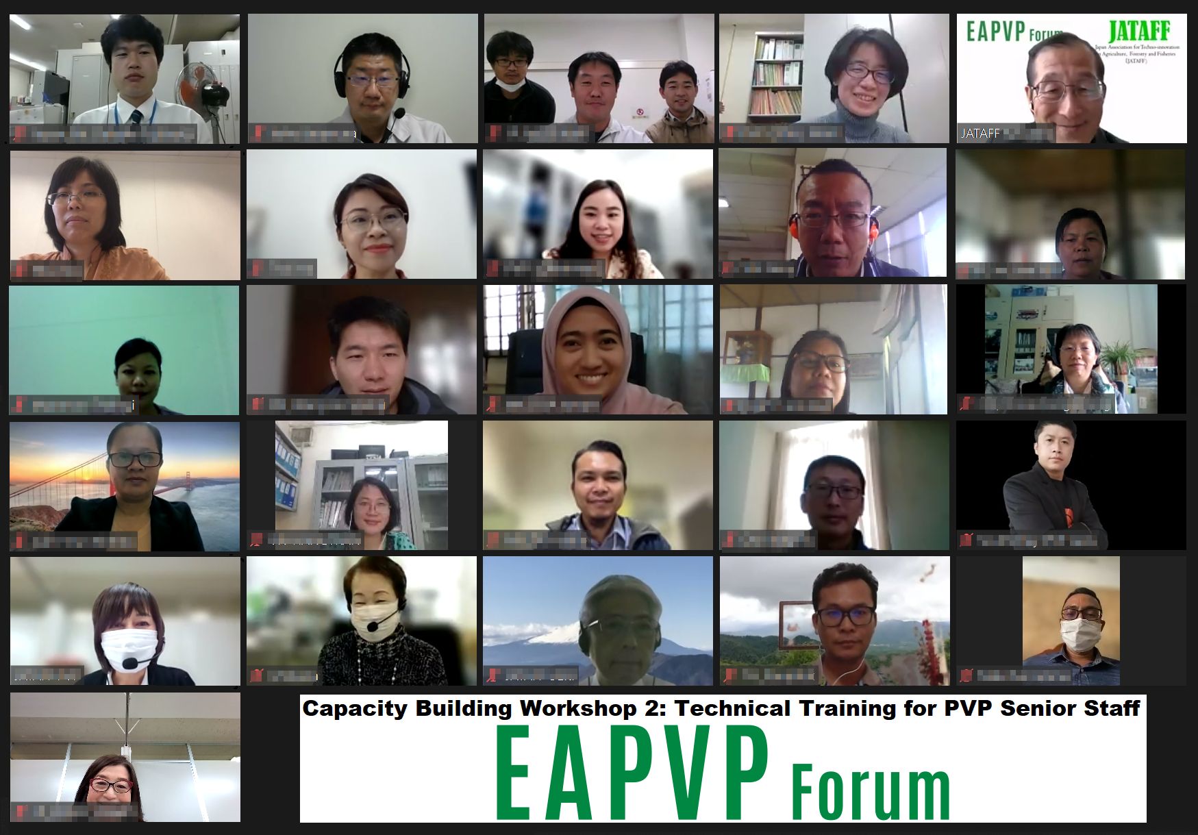 Ministry of Agriculture, Forestry and Fisheries of Japan held “Capacity Building Workshop2 ...